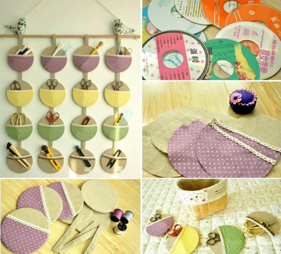 Kini, Keping CD/DVD yang Sudah Gak Zaman Bisa Kamu Sulap Jadi Barang ...