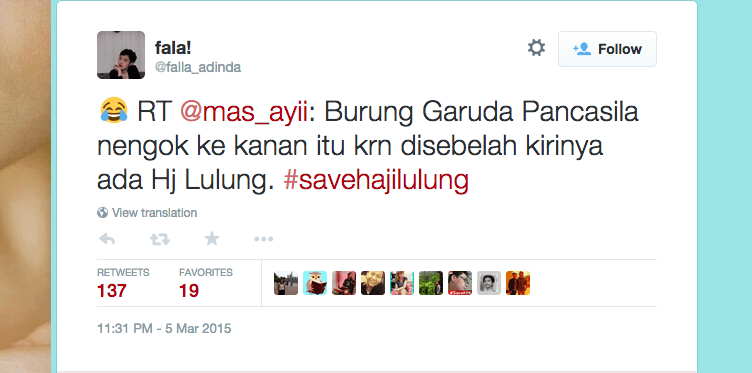 10 Guyonan Terlucu dari #SaveHajiLulung yang Akan Bikin Siangmu Jadi Adem