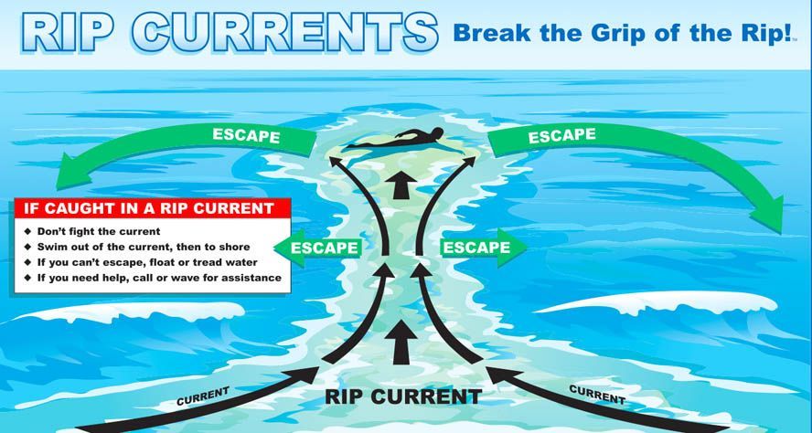 Rip Current Atau Arus Pecah Bisa Menyeretmu Dari Pantai ke Tengah Laut ...