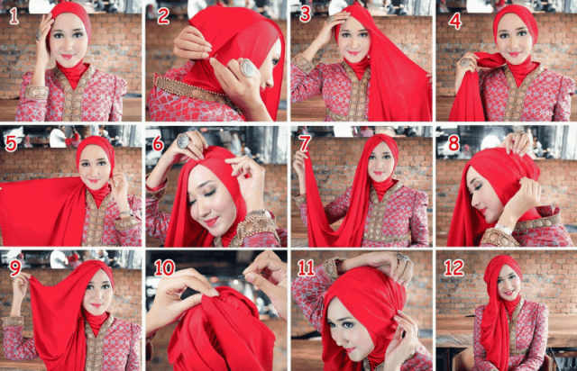 7 Tutorial Gaya Jilbab Ini Memang Butuh Sedikit Usaha, Tapi Keanggunan ...