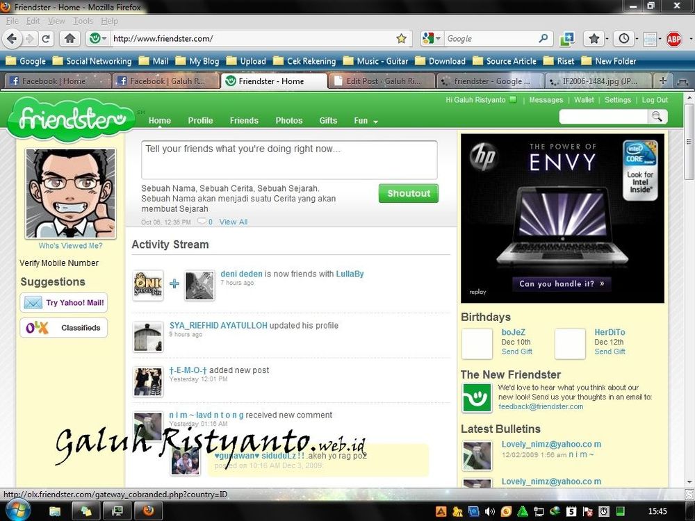 15 Alasan Kenapa Friendster Jauh Lebih Keren dari Semua Jejaring Sosial ...