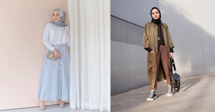 Berikut Inspirasi OOTD ala Hijabers Indonesia. Keren Banget dan Layak Dicoba!