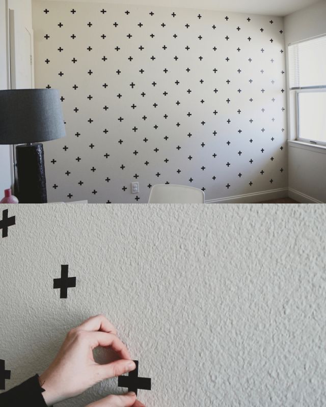 Cuma Bermodal Isolasi Biasa yang Murah, 10 Wall Art Ini Bisa Kamu Bikin ...