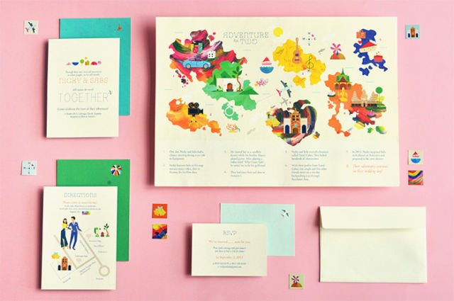 15 Desain Undangan Unik yang Bisa Kamu Tiru, Demi Terkenangnya Resepsimu!