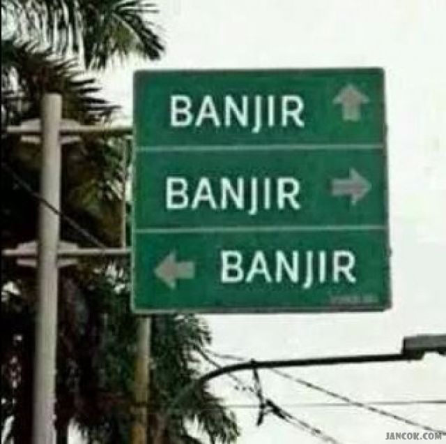 Rambu dan Plang Lucu yang Sering Kamu Temui di Pinggir Jalan. Bikin ...