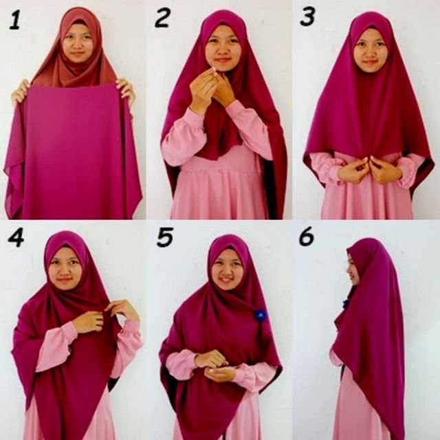 11 Tutorial Hijab Menutup Dada; Sopan, Anggun dan Tetap Bersahaja