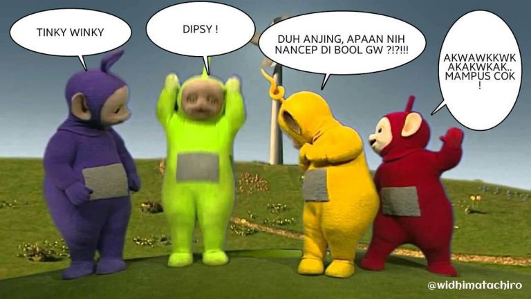 Silakan Cekikan dan Senyum Sendiri Lihat 25 Meme Teletubbies Ini
