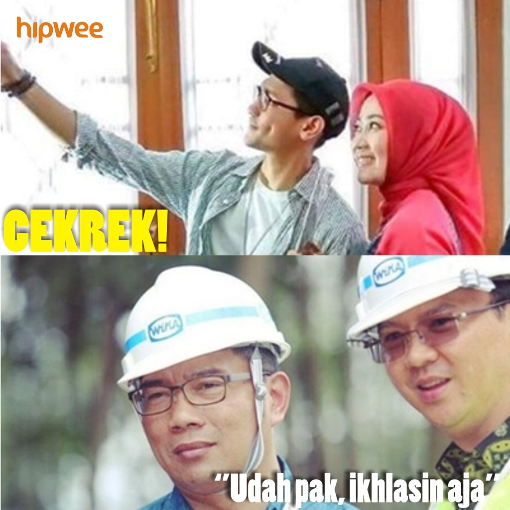 Kumpulan Meme Kang Emil Cemberut Ditinggal Sang Istri Selfie Bareng ...