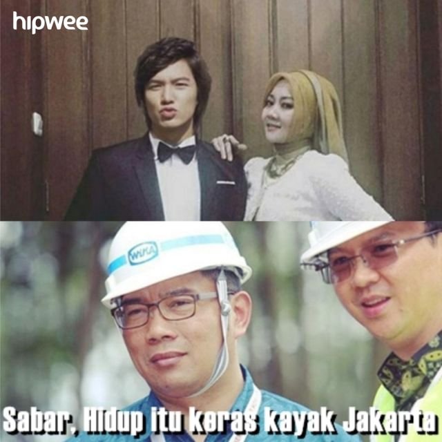 Kumpulan Meme Kang Emil Cemberut Ditinggal Sang Istri Selfie Bareng ...