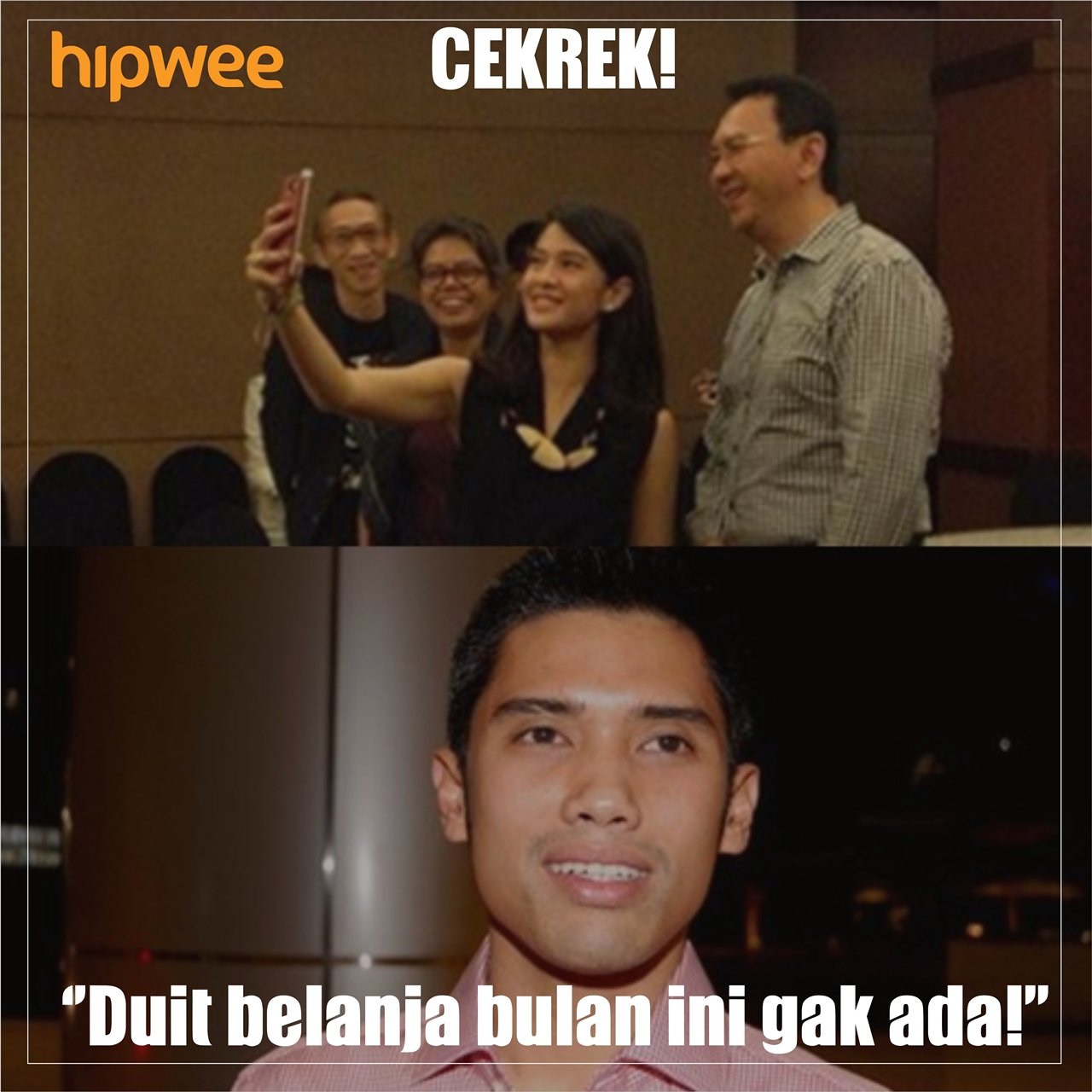 Berbagai Meme Soal Ahok Selfie Bareng Dian Sastro. Bu Vero Sensi di ...