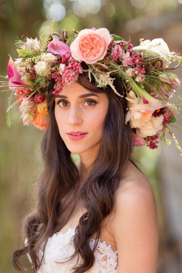 20 Inspirasi Mahkota Bunga atau Flower Crown Yang Cantique Untuk Hari ...