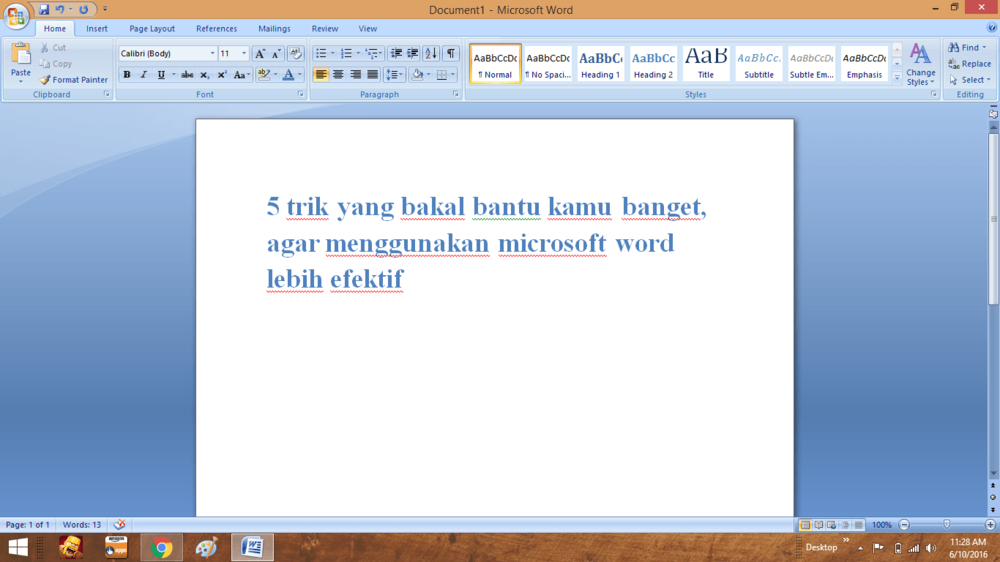 5 Trik yang Membuat Penggunaan Microsoft Word Lebih Efektif