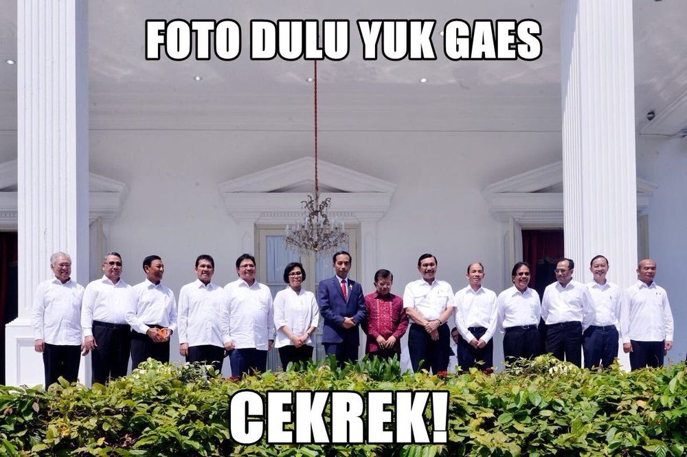 Simak Liputan Reshuffle Menteri dalam Bentuk Meme Ini, Biar Kamu Agak ...