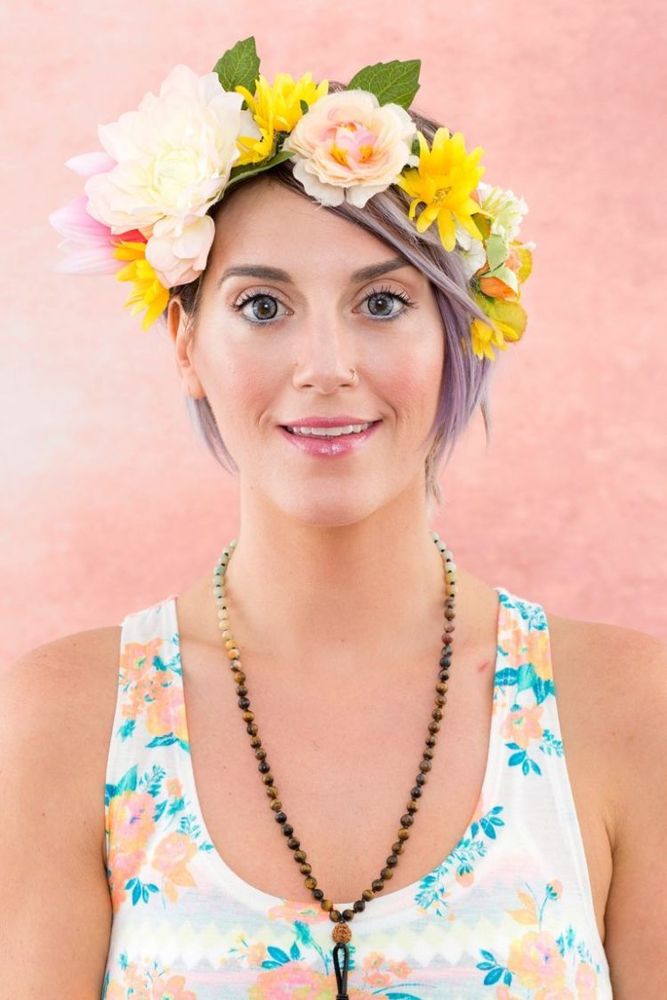 Bikin Makeup Flower Crown Seperti Filter Pada Snapchat Yuk! Ini Nih ...