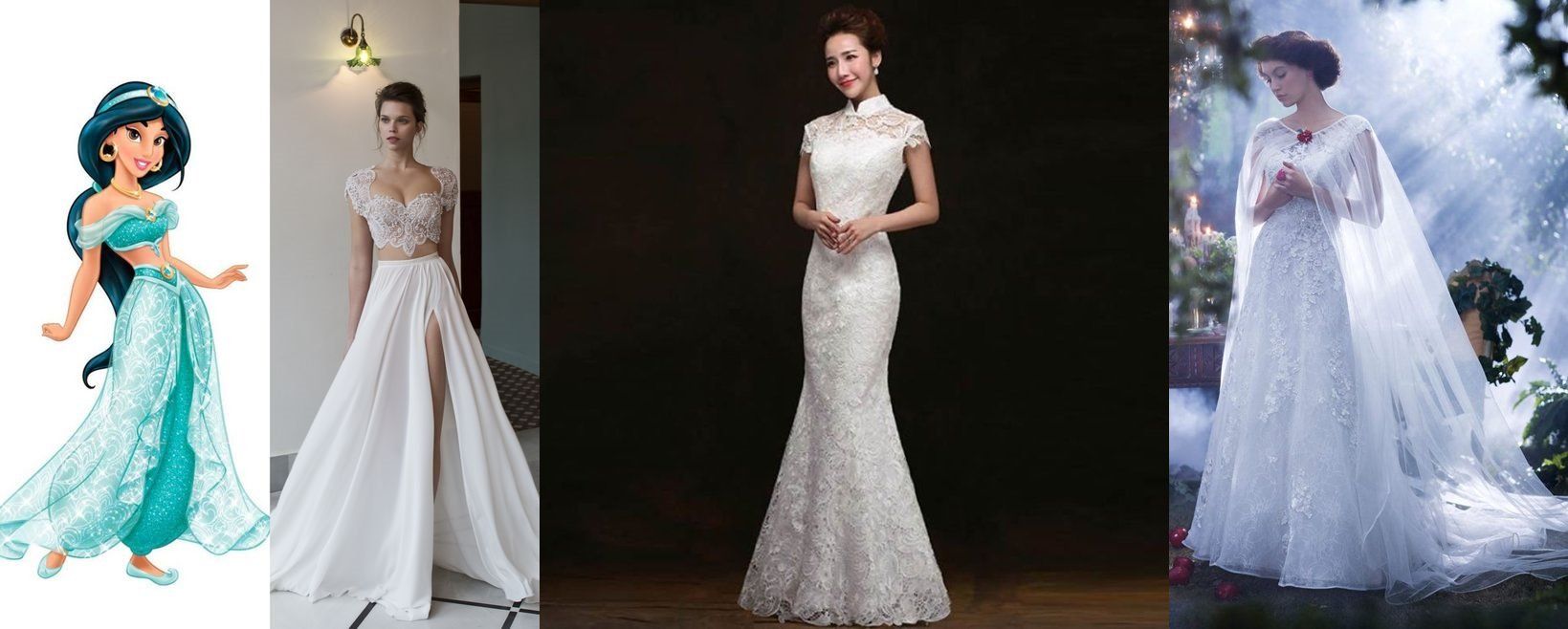 Inspirasi Gaun Pengantin dari 10 Disney Princess Favoritmu. Mana yang ...