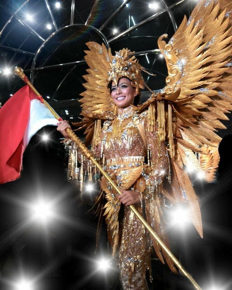 Ini Dia 'Garuda' - National Costume yang Dipakai Wakil Indonesia Di ...