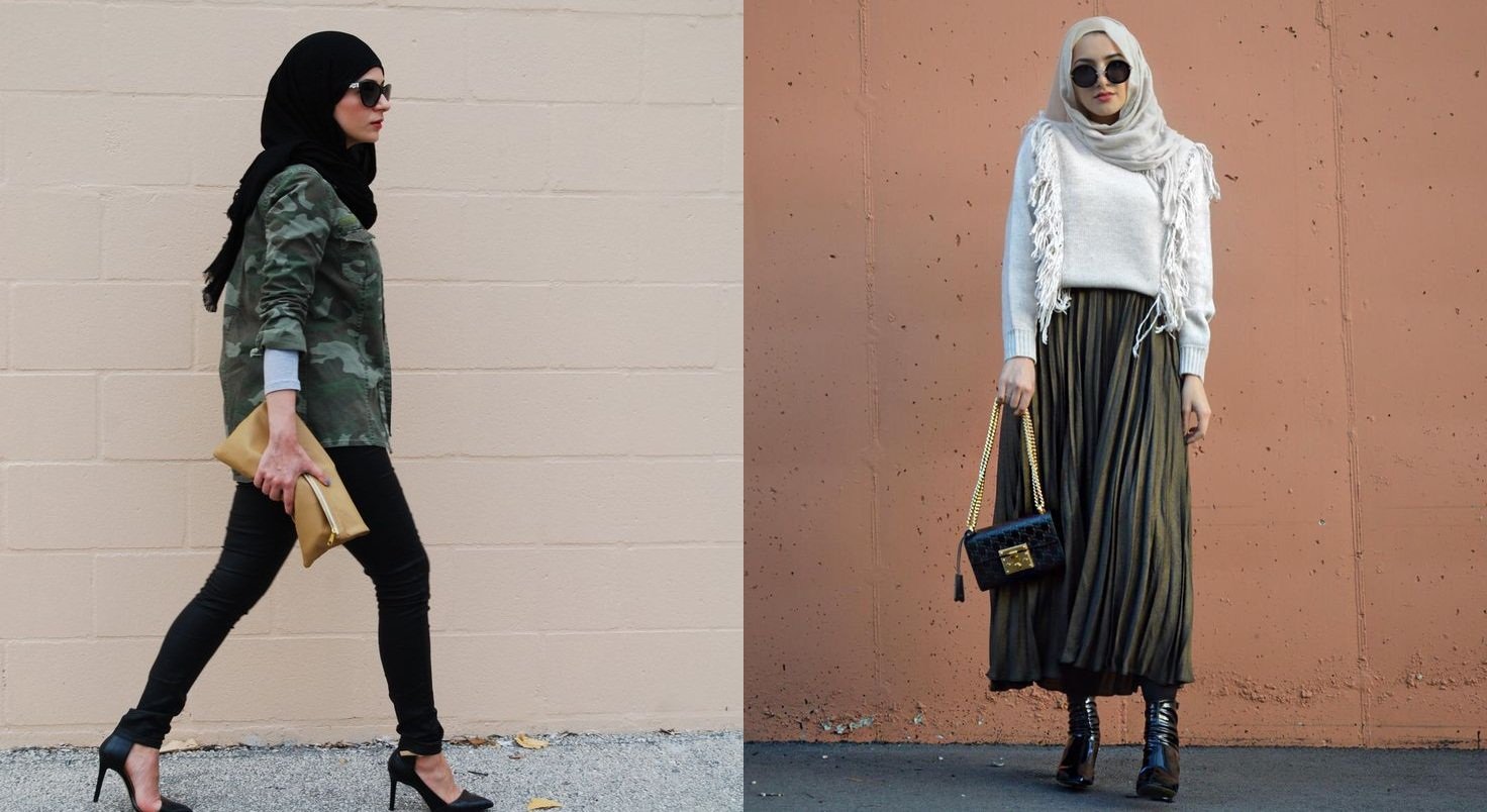 7 Inspirasi Busana A la Militer yang Disulap Jadi Gaya Buat Hijabers ...