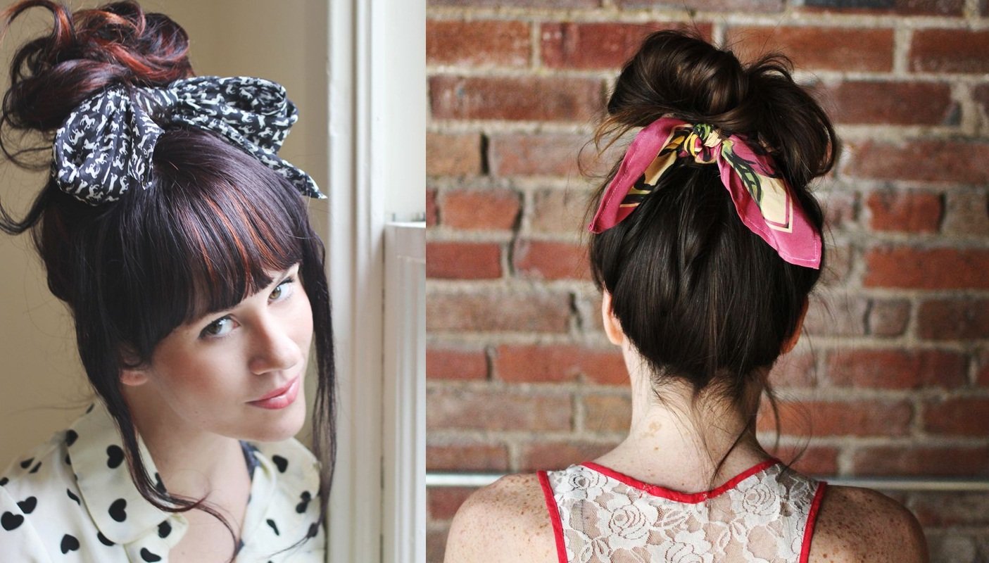 10 Kreasi Percantik Tampilan Kepala dengan Scarf, Berhijab atau Nggak ...