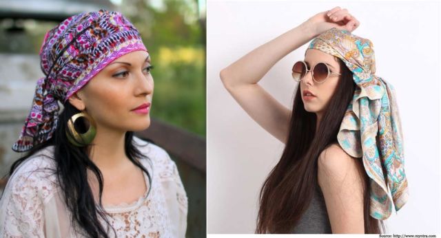 10 Kreasi Percantik Tampilan Kepala dengan Scarf, Berhijab atau Nggak ...