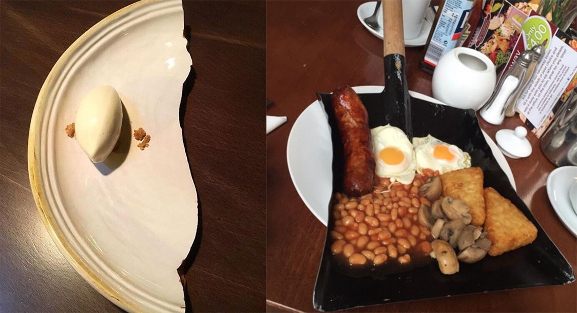 Saking Kreatifnya, Penyajian Makanan ini Malah Jadi Nggak Berfaedah ...