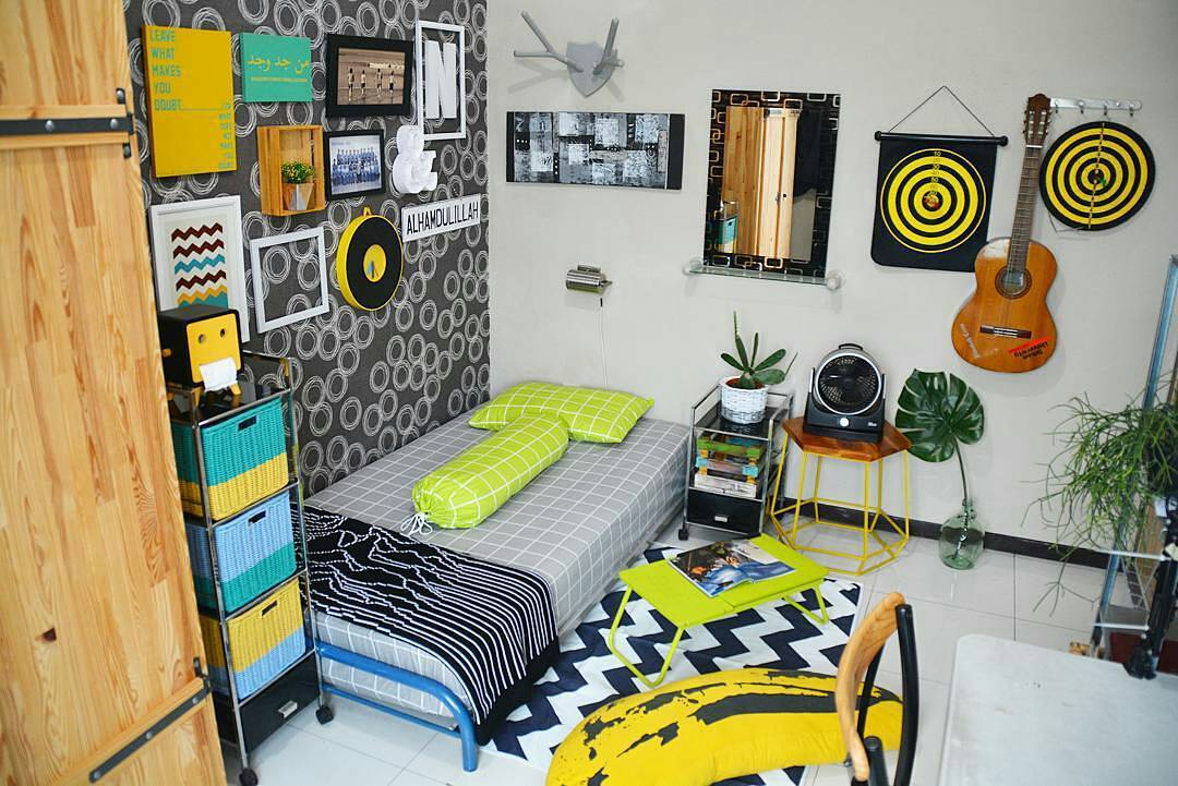16 Inspirasi Kamar Single Bed yang Lucu dan Nyaman. Cocok Buatmu Anak ...