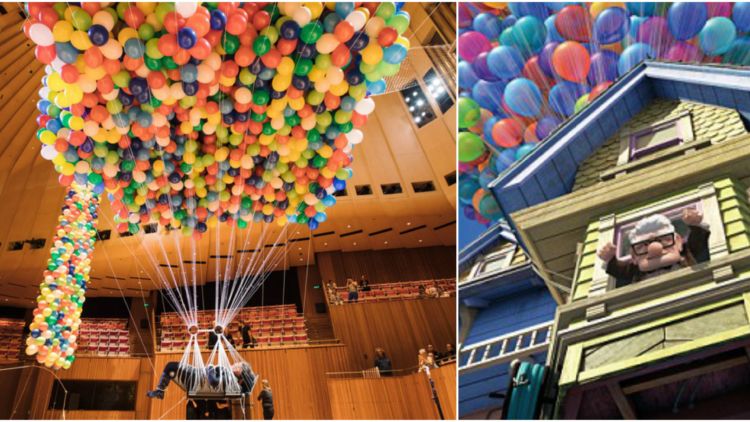 Kayak Film Up, Orang Ini Sukses Melayang dengan 20,000 Balon. Terbang ...