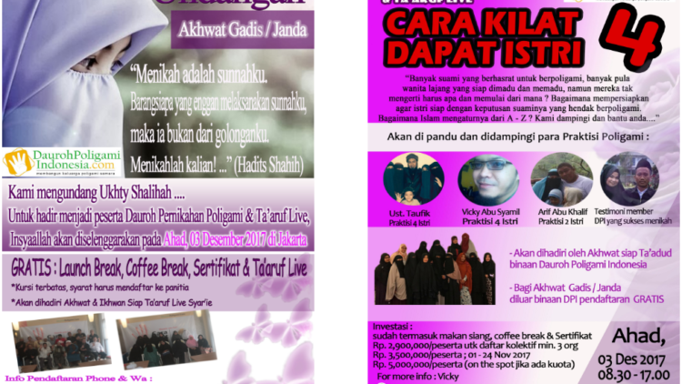 Seminar Kilat Cara Dapat Istri 4 Jadi Perbincangan, MUI Sendiri Sampai ...