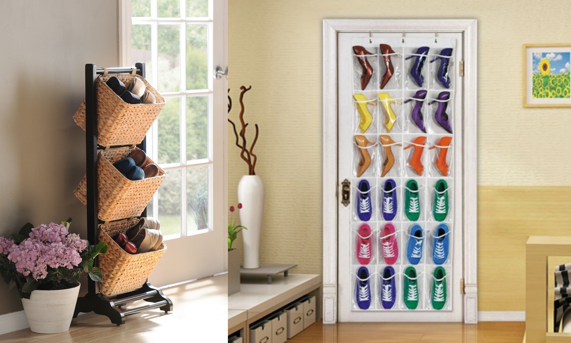 13 Ide Model Rak Sepatu yang Bisa Diletakkan di Dekat Pintu. Aman dari ...