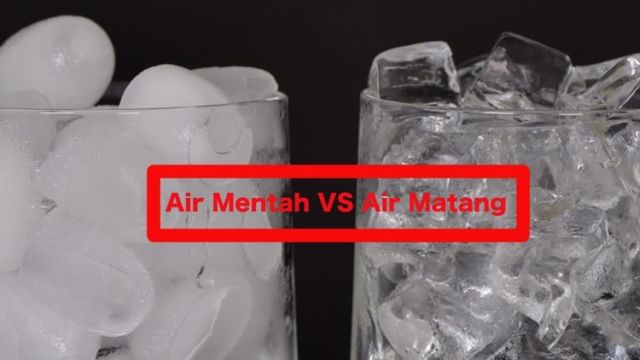 Cara Mudah Bedakan Es Batu dari Air Matang VS Air Mentah. Konsumsi yang ...