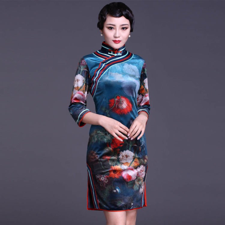 12 Inspirasi Cheongsam Modern yang Nggak Melulu Warna Merah, Demi ...