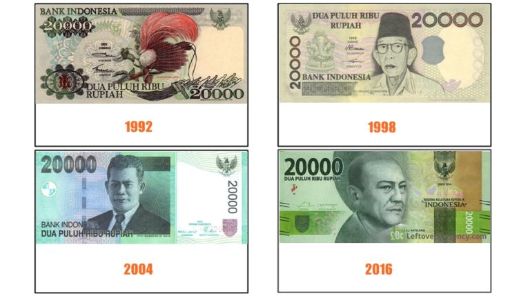 8+ Fakta Soal Pemilihan Warna Uang Republik Indonesia. Uang 2 Ribu & 20 ...