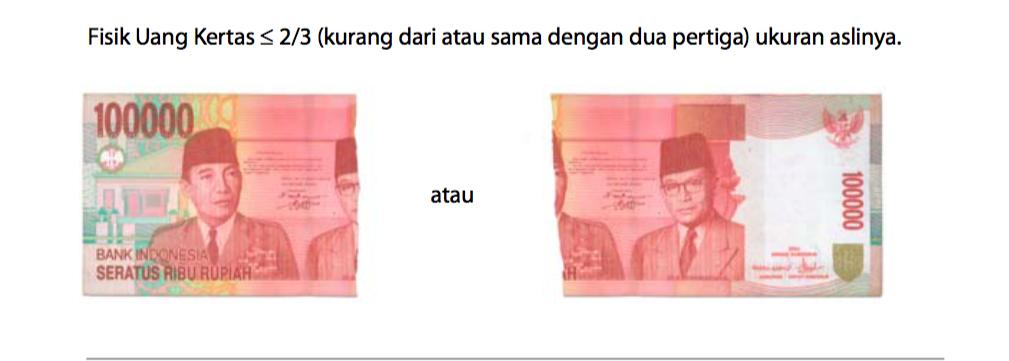 Asal Penuhi 4 Syarat Ini, Uang Robek atau Rusak Masih Bisa Ditukar ...