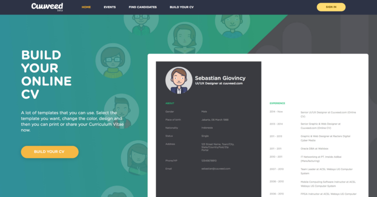 6 Situs Penyedia Desain CV Gratis yang Bikin Lamaran Kerjamu Kian Prestise