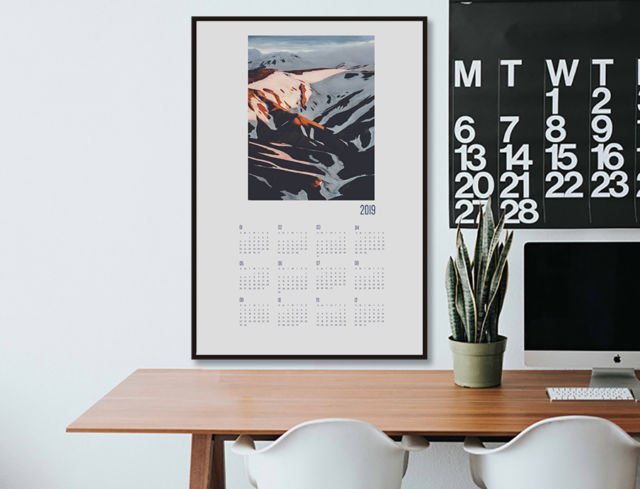Ini Dia Desain-Desain Kalender Keren yang Bisa Kamu Tiru Untuk Interior ...