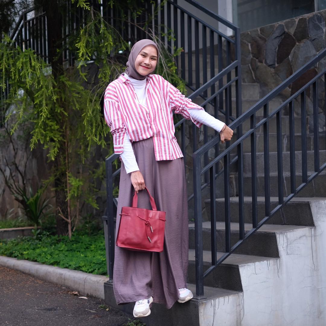 11+ OOTD Kece dengan Manset untukmu yang Berhijab. Lengan Tertutup ...