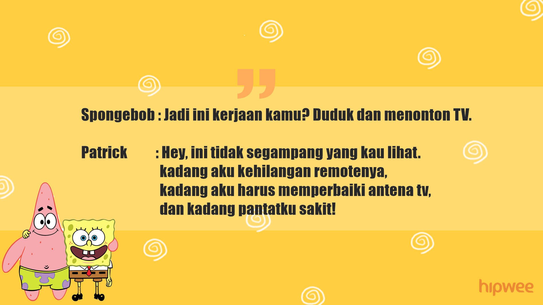 14 Kutipan Kocak dari Serial Kartun Spongebob yang Sangat "Bijak" buat ...