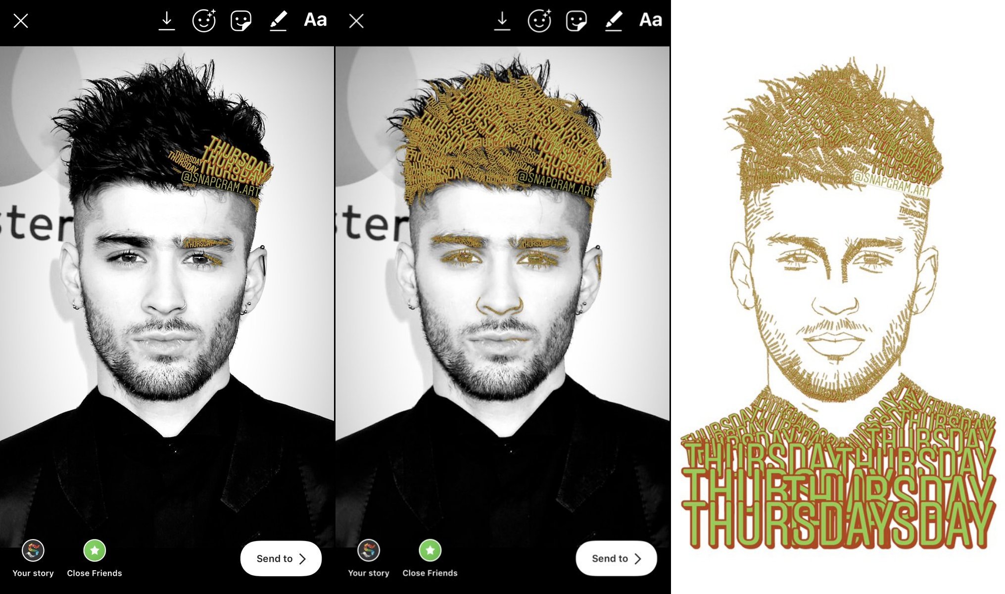 Tutorial Snapgram Art yang Langsung Dibikin di Instastory. Serius ...