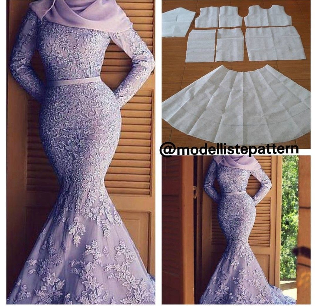 11 Model Kebaya Modern Lengkap Terbaru dan Pola Jahitannya