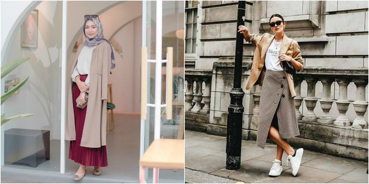 11 Ragam Gaya Rok yang Nyaman Buat Tampilan Formal. Anti Ribet dan ...