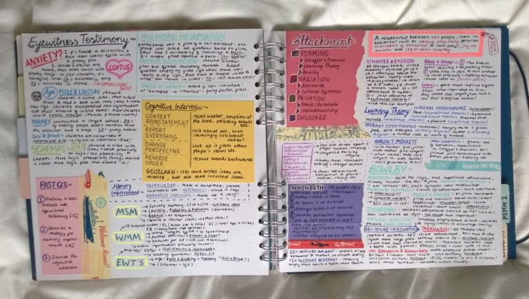 7 Cara Membuat Catatan Aesthetic di Buku yang Keren