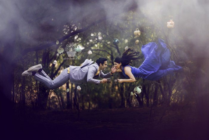 10 Kreasi Levitation Photography untuk Pre-Wedding yang Unik dan Penuh ...
