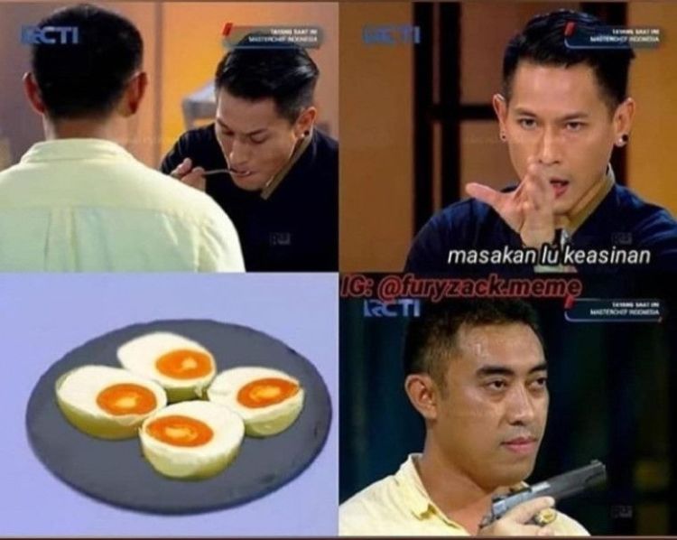 13 Meme MasterChef yang Bakal Mengocok Perutmu. Chef Juna Gagal Garang ...