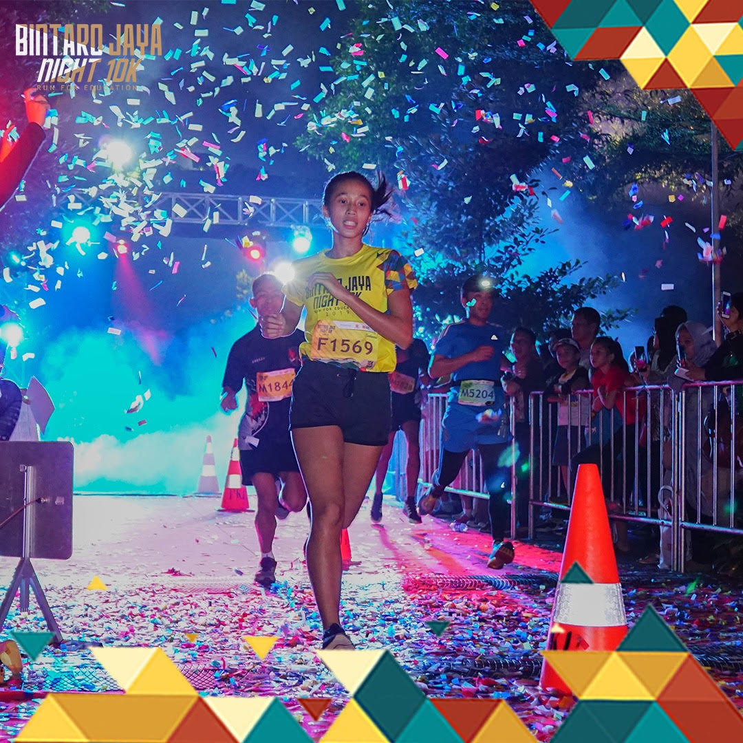 Bertema Run For Education, Event "Bintaro Jaya Night 10K" Sukses ...
