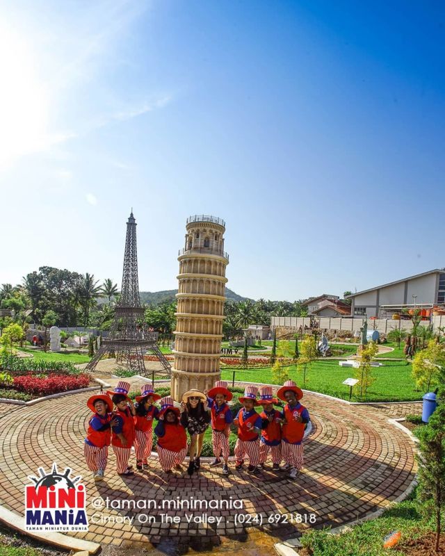 Taman Mini Mania, Destinasi Hits di Semarang dengan Miniatur Landmark ...
