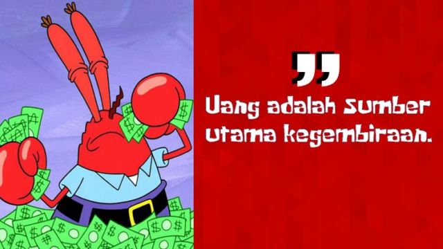 Membayangkan Betapa Pelitnya Tuan Krab Lewat 9 Kutipan Khasnya ini. Bos ...
