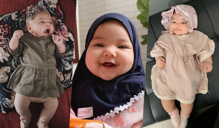 8 Ide Outfit Gemas Freya Kayonna Humaira, Bayi Cantik Selebgram Dwi ...