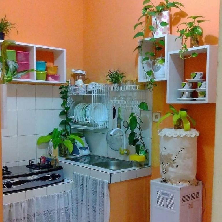 10 Penataan Dapur Mini untuk Rumah Tipe 21. Makin Semangat Masak Berkat ...