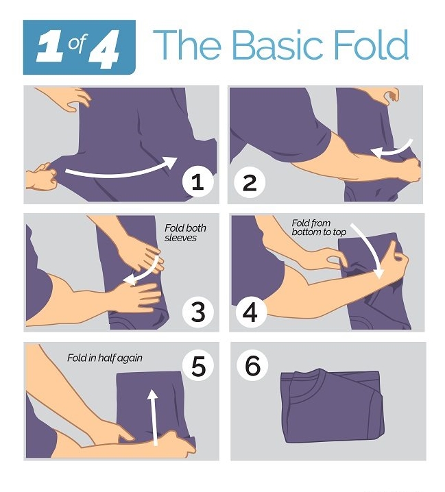 5 Cara Melipat Baju supaya Rapi & Nggak Buang Tempat