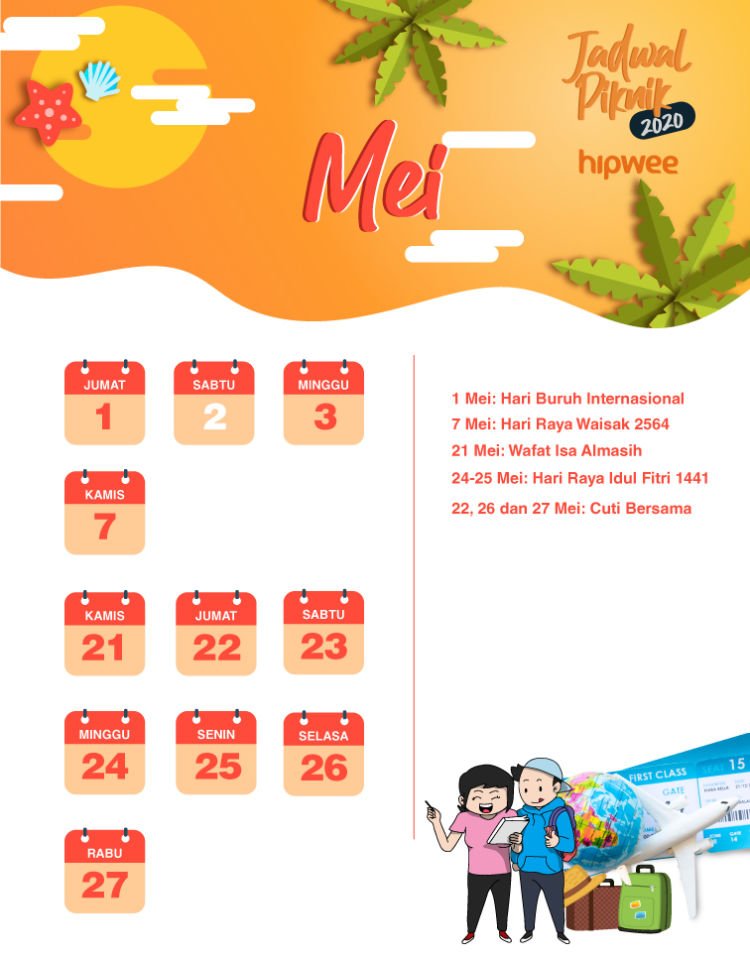 Kabar Gembira! Ada 20 Hari Libur Nasional dan Cuti Bersama pada Tahun ...