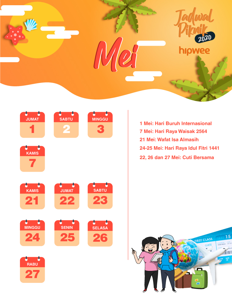 Kabar Gembira! Ada 20 Hari Libur Nasional dan Cuti Bersama pada Tahun ...